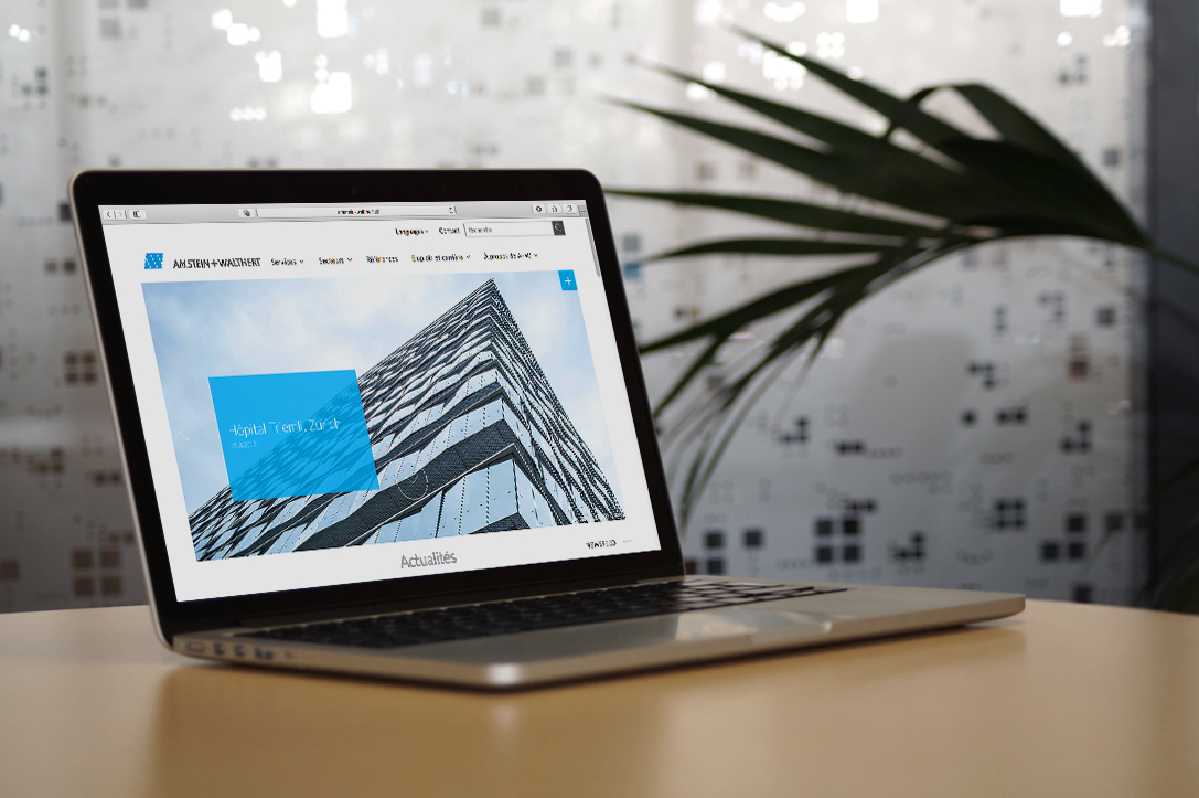 Un nouveau site web pour A+W - Newsroom | Amstein + Walthert Un nouveau site web pour A+W - Newsroom | Amstein + Walthert