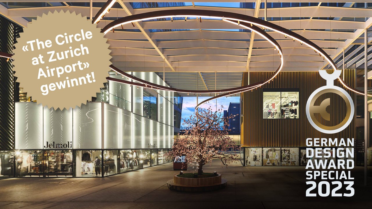 German Design Award 2023 für The Circle at Zurich Airport - Blog ...